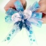 Como hacer moños con liston - Imagui